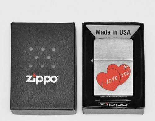 Зажигалка Zippo 200 I love You Оригинал Новая