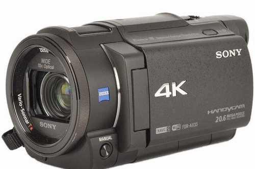 Видео Камера Sony fdr-ax33 4K