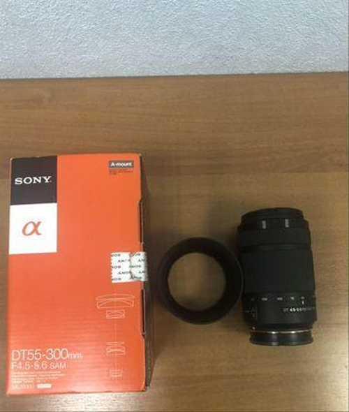 Объектив sony SAL55300 (DT55-300mm)