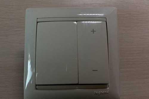 Диммер выключатель Legrand (Легранд) клавишный