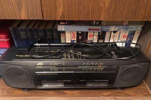 Двухкассетная магнитола JVC RC W-210