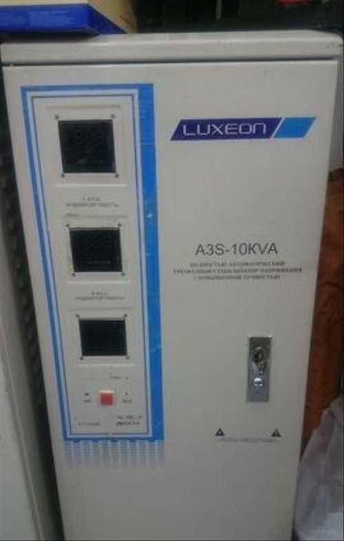 Стабилизатор напряжения 3х фазный Luxeon A3S-10VA