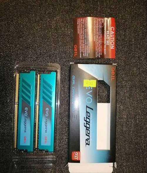 Озу DDR3 geil 4Gb x 2 PC3-19200