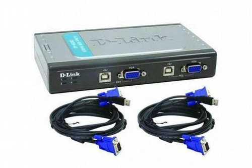 Свитч D-Link dkvm-4U USB KVM Cable x 2