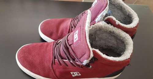 Утепленные кеды Dc shoes размер 39