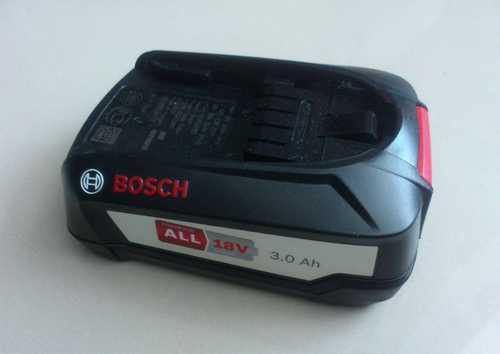 Аккумулятор Bosch PBA 18V 3,0Аh W-B power for all