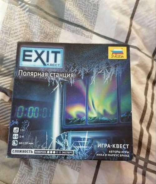 Exit квест "Полярная станция" настольная игра