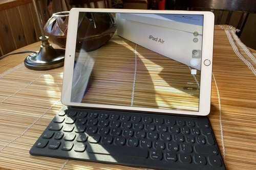 iPad Air 3 Wi-Fi + Cellular, 64Gb + Smart Keyboard
