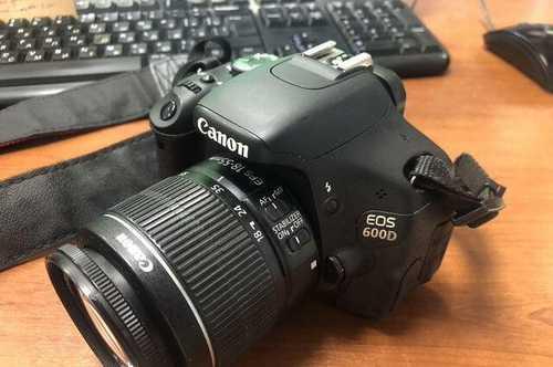Зеркальный фотоаппарат canonEOS 600d