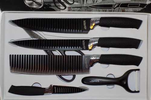 Ножи кухонные набор zepter новые