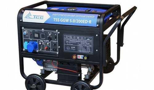 Бензиновый сварочный генератор TSS GGW 5.0/200ED-R