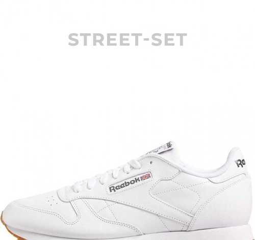 Мужские кроссовки Reebok CL lthr