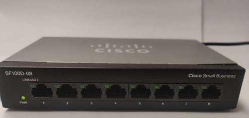 Коммутатор Cisco SF100D-08