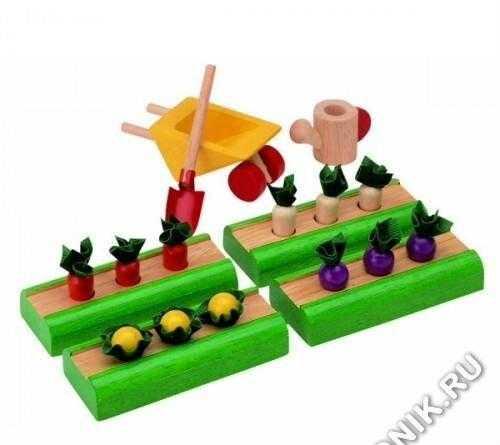 Игра Plan Toys Овощные грядки