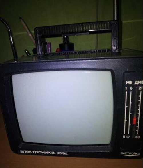 Телевизор раритетный "Электроника-409Д"