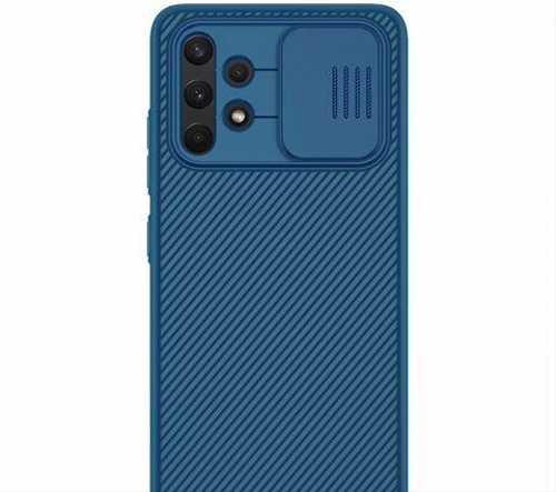 Синий чехол Nillkin на Samsung Galaxy A32 4G