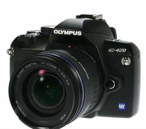 Цифровой Olympus E-420 (зеркалка)