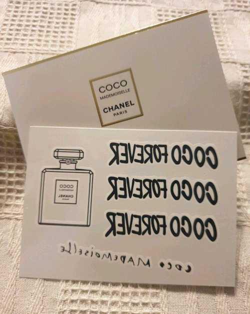 Наклейки chanel Шанель