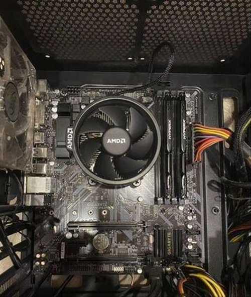 Gigabyte b450m ds3h ryzen 5 2600 разгон