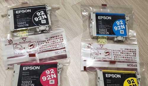 Картриджи Epson оригинал 92N