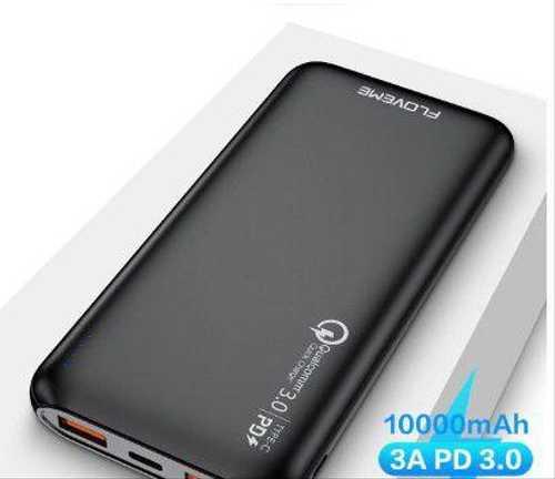 Павербанк floveme 10000mAh (черный)