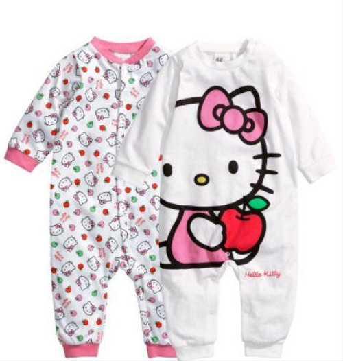 2 пижамы HM hello kitty 68 см