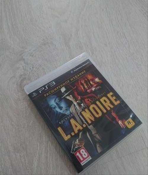 L.A. Noire, лицензионный диск для PS3