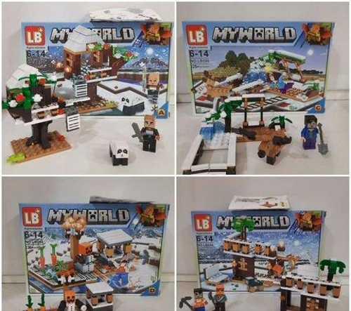 Конструктор Lego My World Minecraft 4в1