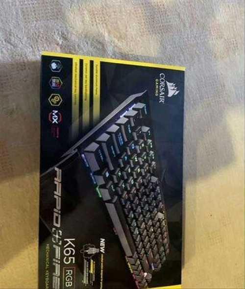 Игровая механическая клавиатура Corsair k65