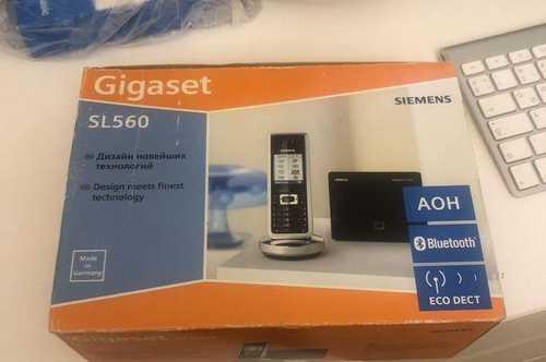 Домашний телефон Siemens Gigaset SL560