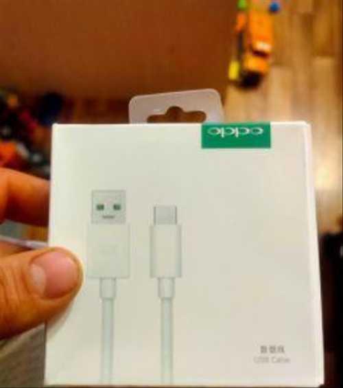 Oppo Vooc Fast Charger Usb Type C 1м Кабель