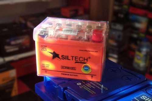 Аккумулятор мото siltech Gel 12v 4 ah