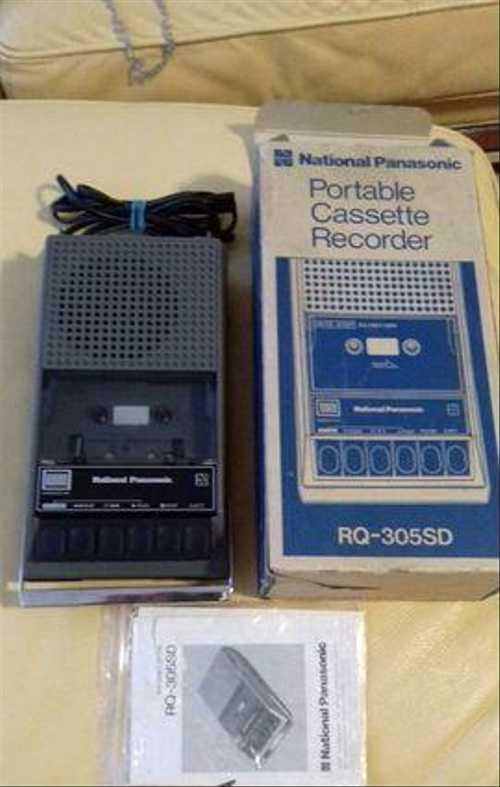 Магнитола National Panasonic RQ-305SD 1978 г