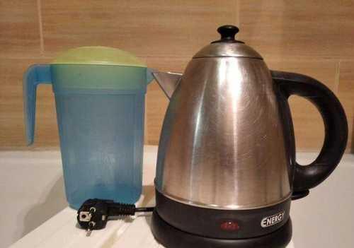 Электрический чайник + кувшин для воды