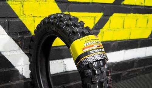 Новая мотошина 90 100 14 Dunlop Geomax MX53 49M