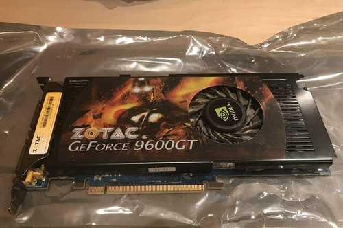 Видеокарта Zotac GeForce 9600GT 512 Mb