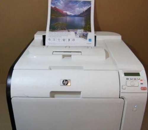 Лазерный цветной принтер HP Laserjet Pro 400 Color