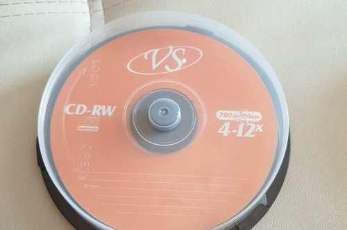 7 оптических перезаписываемых CD-RW дисков