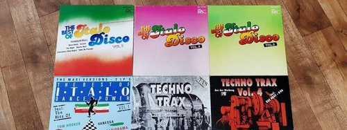 Фирменные Italo-Disco/Techno-сборники, пластинки