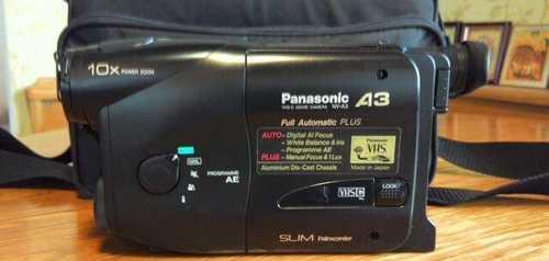 Видеокамера кассетная Panasonic VHS-C NV-A3 EN A3