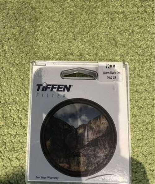 Фильтр Tiffen warm Black Pro Mist 1/4 72MM