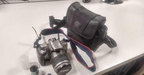 Пленочная фотокамера Canon 300x + объектив + сумка