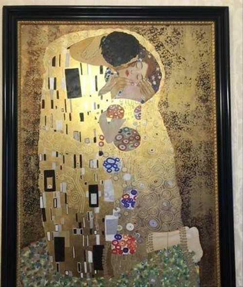 Картина "Поцелуй" Gustav Klimt (1862-1918) Х/М