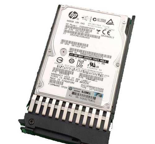 Жесткий диск HP 600Gb 581311-001 SAS 2.5