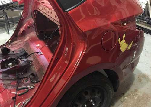 Hyundai solaris крыло заднее левое