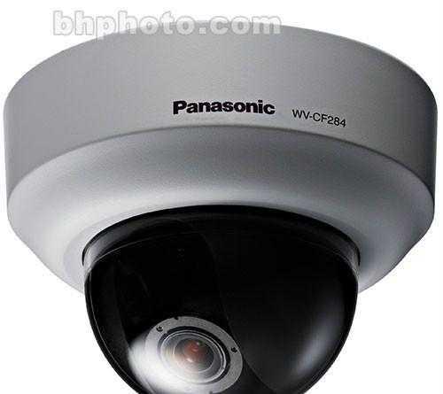 Цветная купольная видео камера panasonic WV-CF284