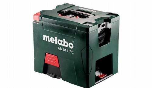 Аккумуляторный пылесос metabo AS 18 L PC