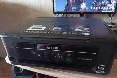 Продам мфу Epson Stylus SX230