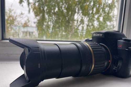 Зеркальный фотоаппарат sony A550 + tamron 18-200