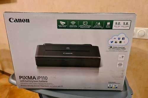 Принтер фотопринтер canon pixma ip110